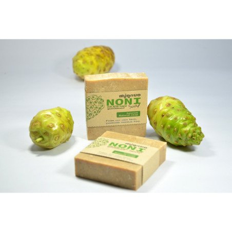 Natural Noni & Cocoa Soap: Authentic Thai Beauty - Thailand