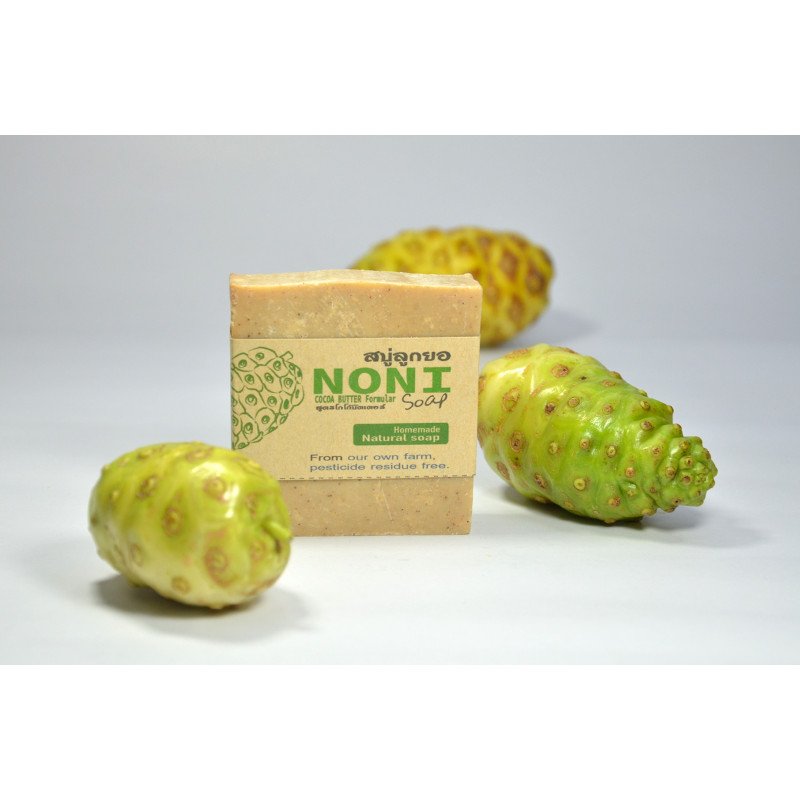Natural Noni & Cocoa Soap: Authentic Thai Beauty - Thailand